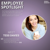 Employee Spotlight Template | PosterMyWall