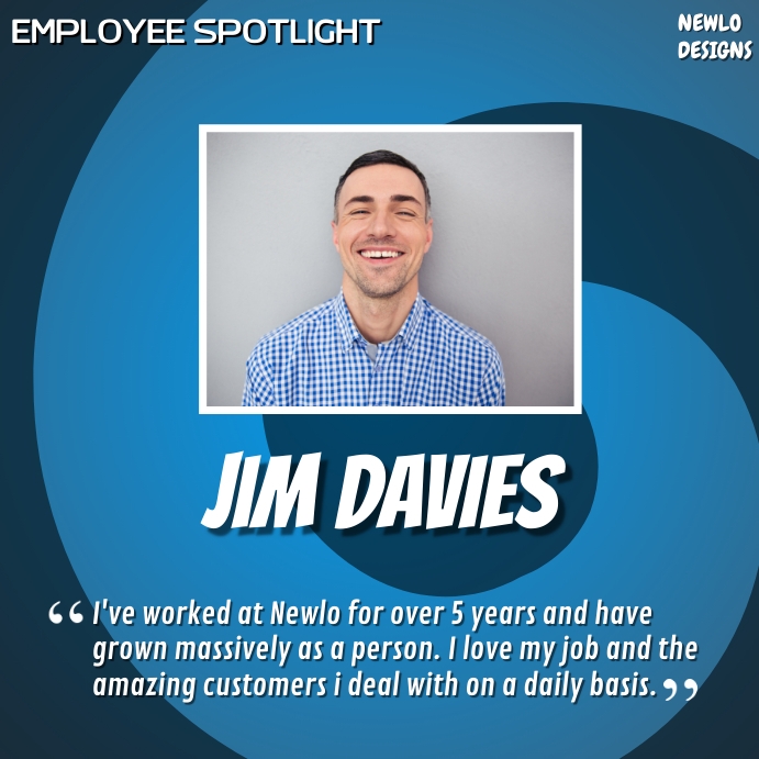 Employee Spotlight Template | PosterMyWall