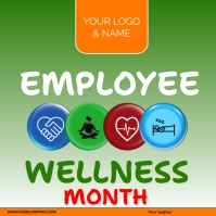 Employee wellness month Template | PosterMyWall
