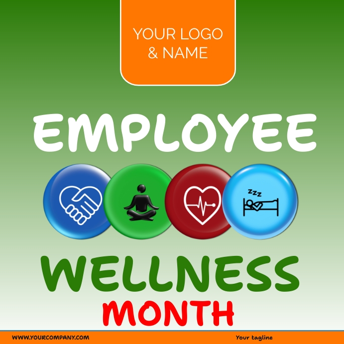 Employee wellness month Template | PosterMyWall