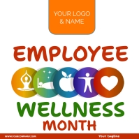 Employee wellness month Template | PosterMyWall