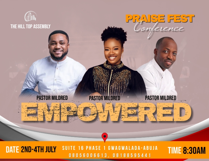 Empowered church Template | PosterMyWall