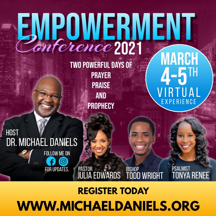 Empowerment Conference Template | PosterMyWall