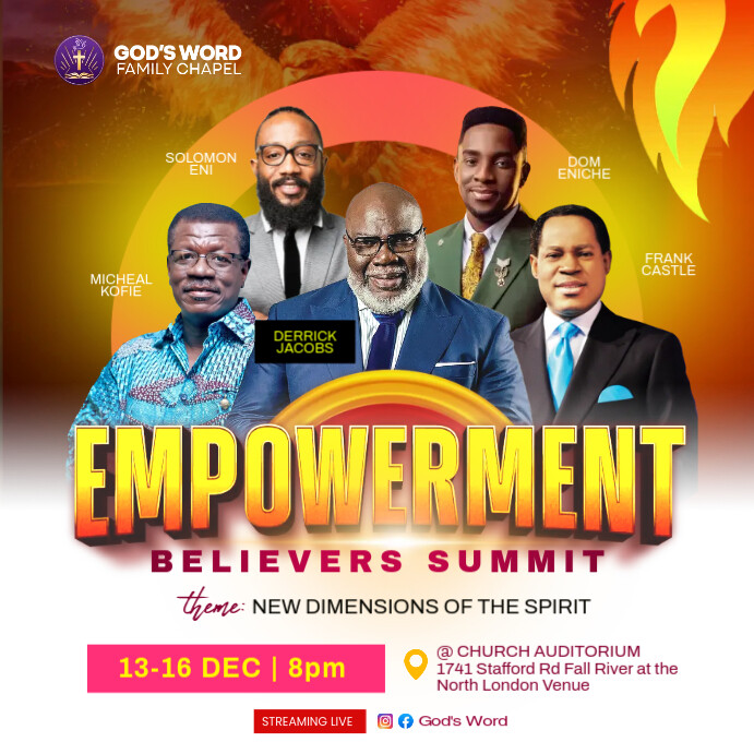 Empowerment Summit Template | PosterMyWall