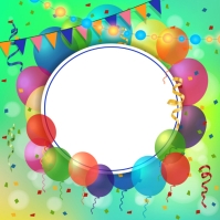 Empty online greeting cards birthday Template | PosterMyWall
