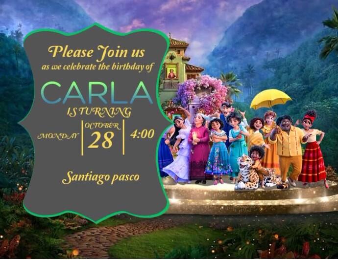 Encanto | Birthday Invitation Template | PosterMyWall