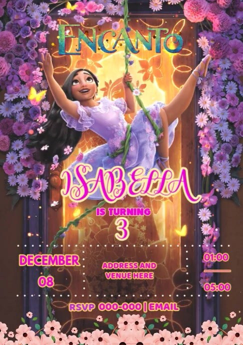 ENCANTO Template | PosterMyWall