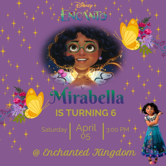 Encanto Template | PosterMyWall