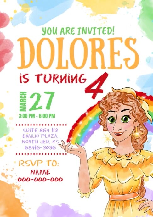 Encanto Template | PosterMyWall