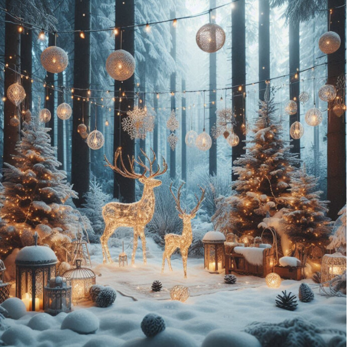 Enchanted Winter Forest Template | PosterMyWall