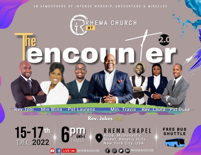 Encounter Template | PosterMyWall