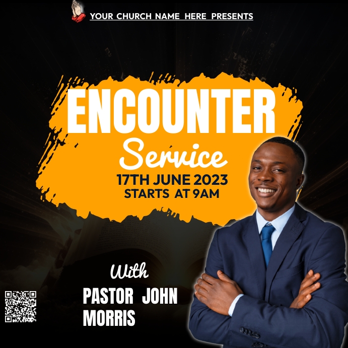 Plantilla de encounter service | PosterMyWall