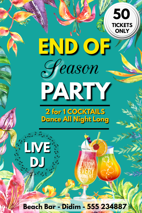 End of Season Party Template | PosterMyWall