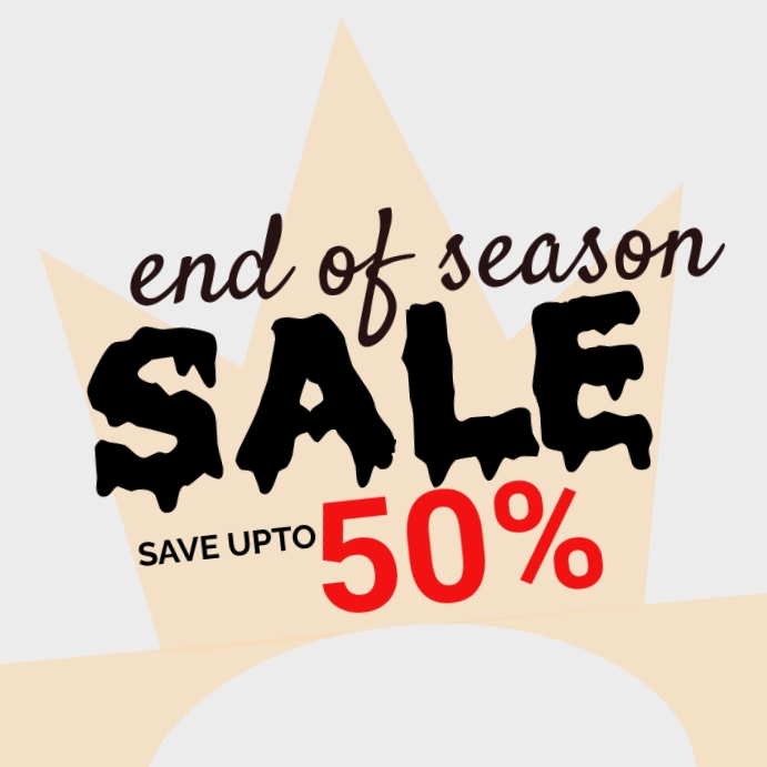 Plantilla de end of season sale template | PosterMyWall