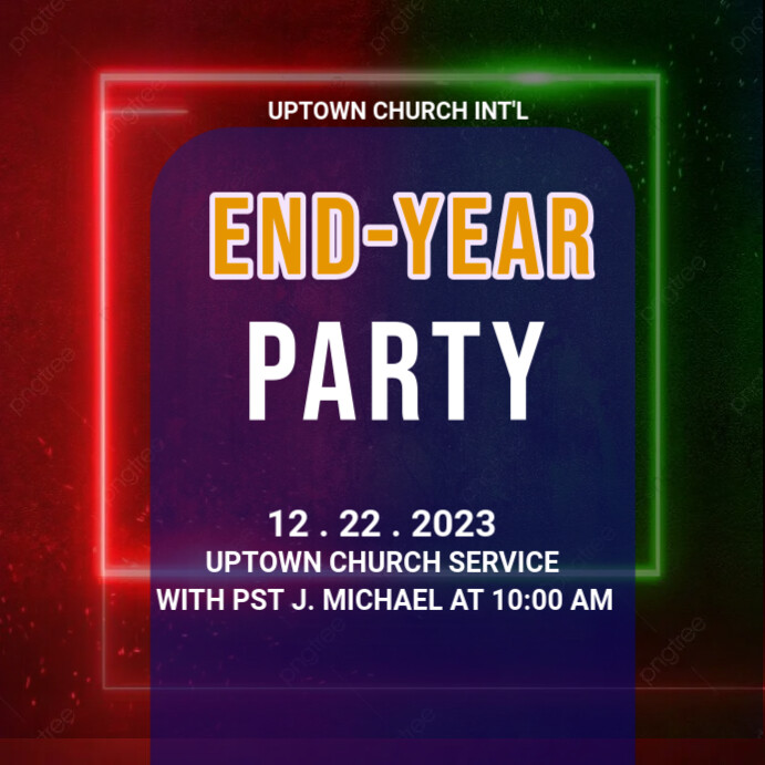 end of year Template | PosterMyWall