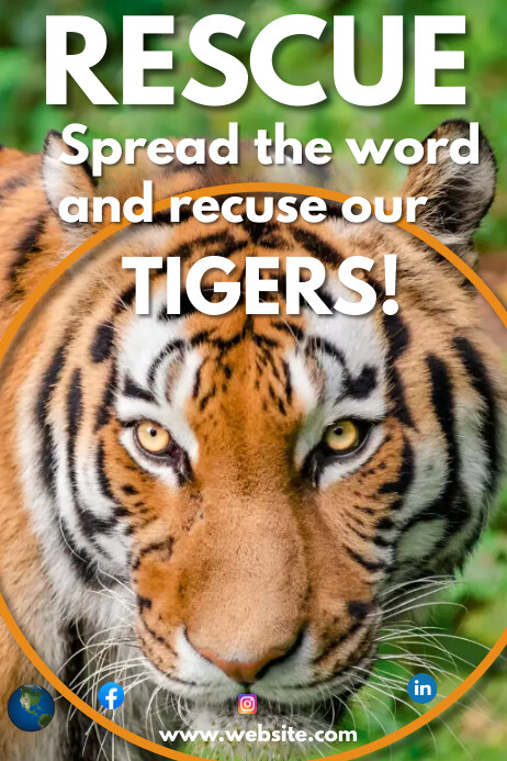 Endangered Species Template | PosterMyWall