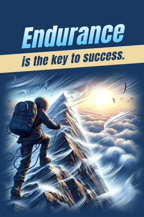 endurance Template | PosterMyWall