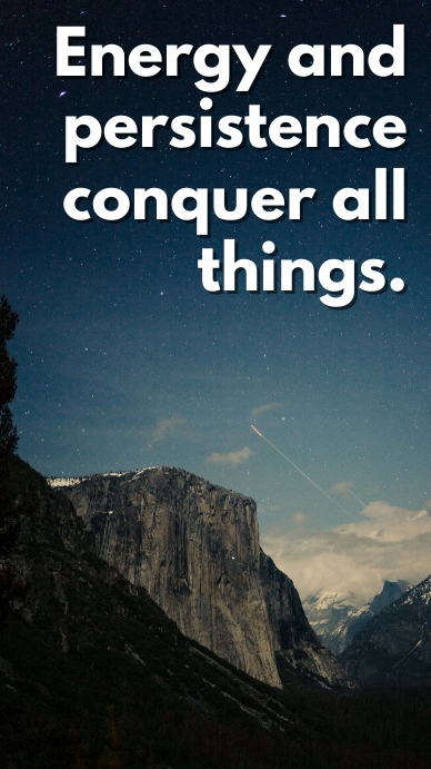 Energy conquer all things Template | PosterMyWall