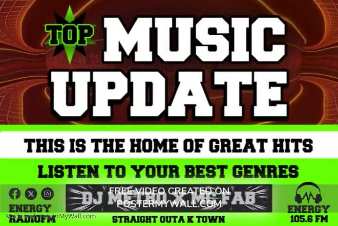 Energy Radio FM Template | PosterMyWall