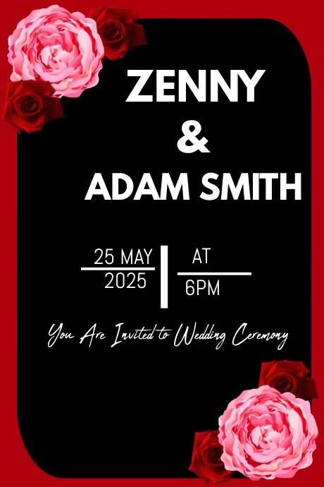 Engagement Ceremony Template | PosterMyWall