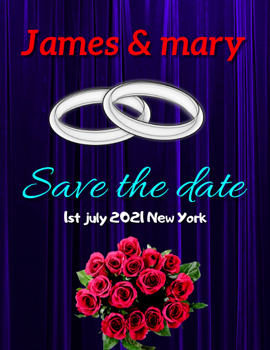 Engagement Template | PosterMyWall