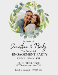 Engagement Party flyer Template | PosterMyWall