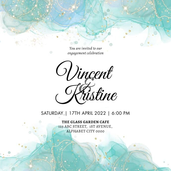 Engagement Invitation Template | PosterMyWall