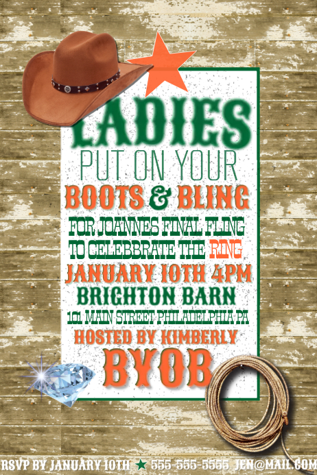 Engagement Party Template | PosterMyWall