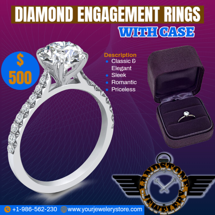 Copy of Engagement Ring Sale Ad | PosterMyWall