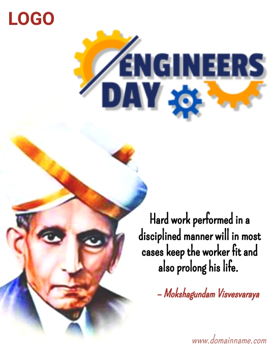 Engineer's day poster Template | PosterMyWall