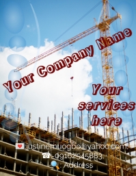 1,360+ construction Customizable Design Templates | PosterMyWall