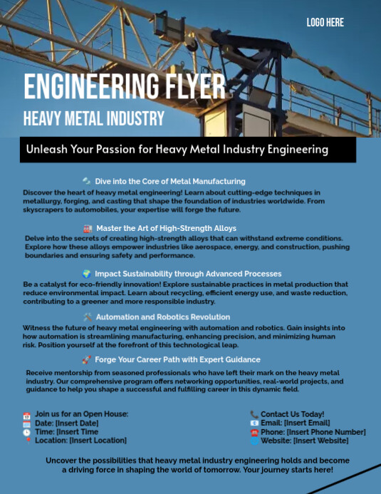 engineering flyer Template | PosterMyWall