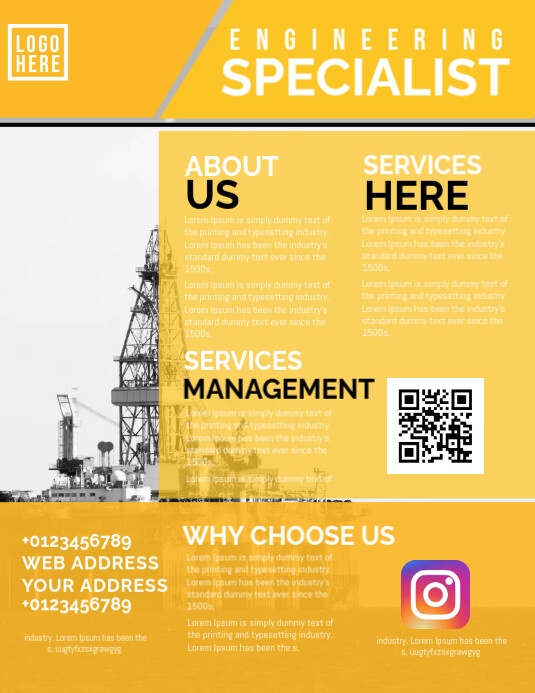 engineering flyer Template | PosterMyWall