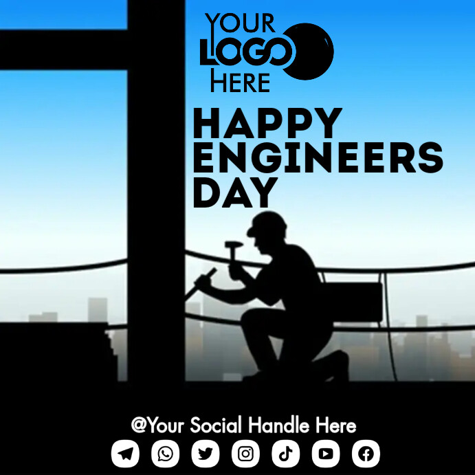 engineers day Template | PosterMyWall
