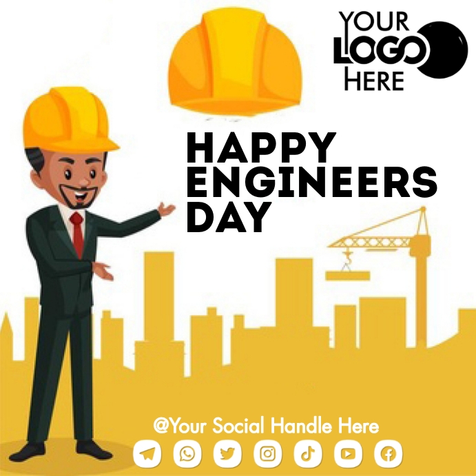engineers day Template | PosterMyWall