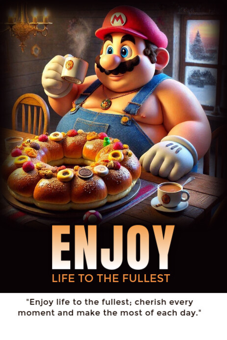 Plantilla de Enjoy | PosterMyWall