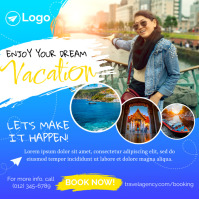 Dream Vacation Template | PosterMyWall