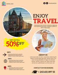 Travel Enjoy Flyer Template | PosterMyWall