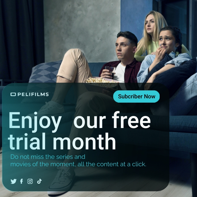 Enjoy Your Free Trial Flyer Template | PosterMyWall