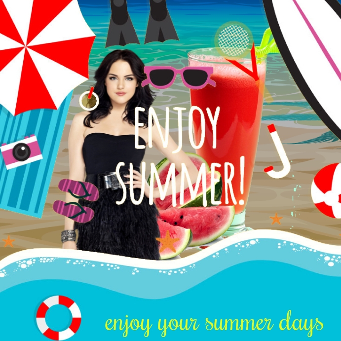 Plantilla de Enjoy your summer break | PosterMyWall