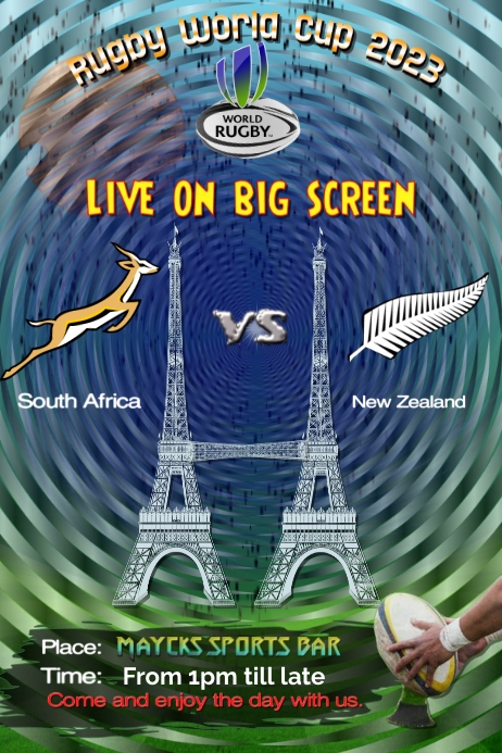 Flyer Template Vortex Design