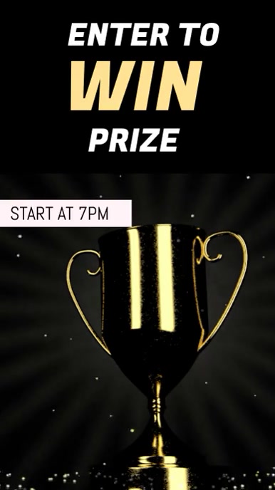 ENTER TO WIN PRIZE Template | PosterMyWall