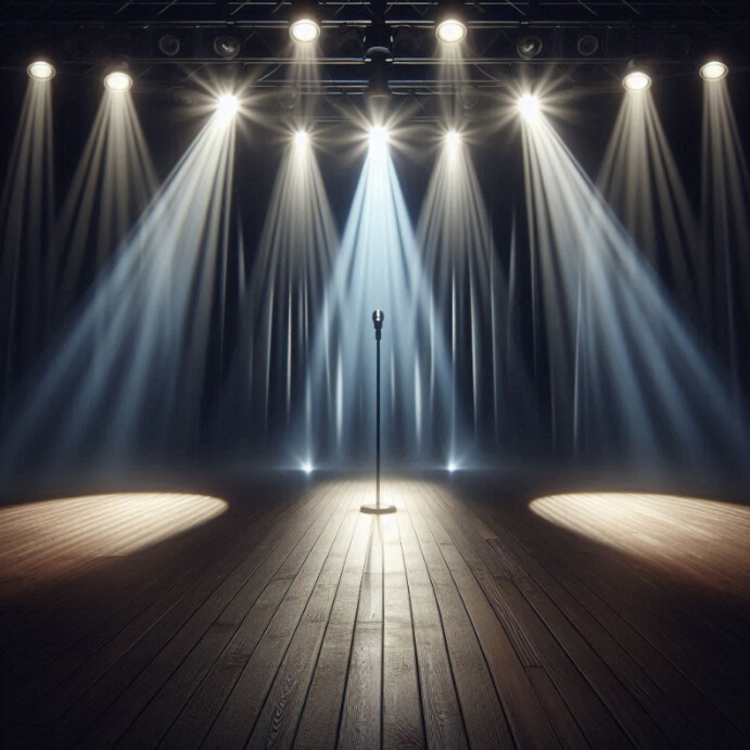 Entertainment center stage Template | PosterMyWall