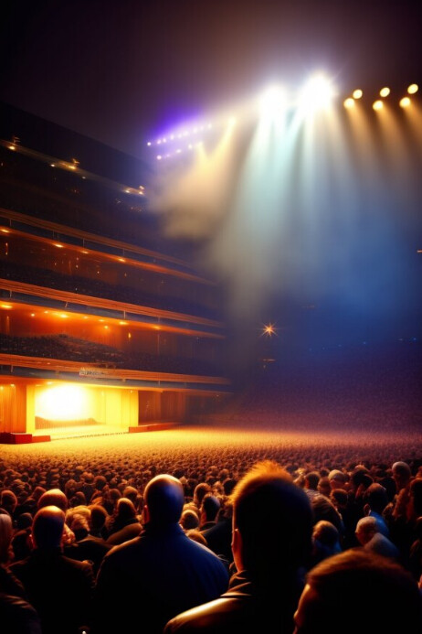 Entertainment center stage podium background Template | PosterMyWall