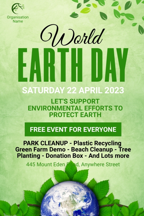 Environment,earth day,event Template | PosterMyWall