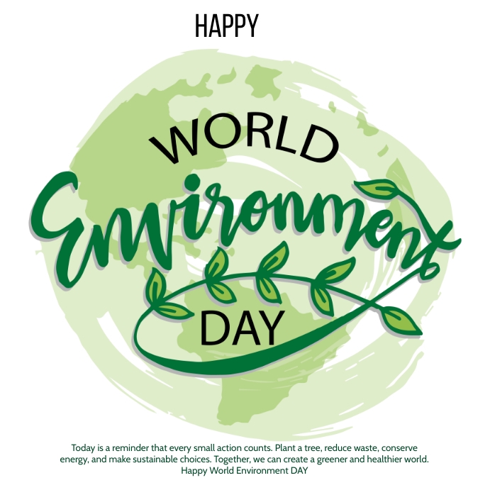 ENVIRONMENT DAY AWARENESS POSTER Template | PosterMyWall