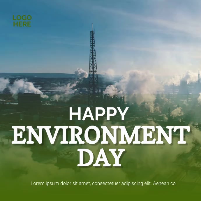 ENVIRONMENT DAY AWARENESS POSTER Template | PosterMyWall