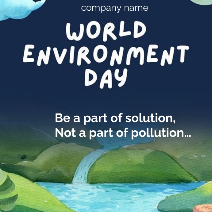 Plantilla de Environment day | PosterMyWall