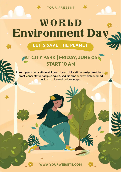Environment Day Flyer Template | PosterMyWall