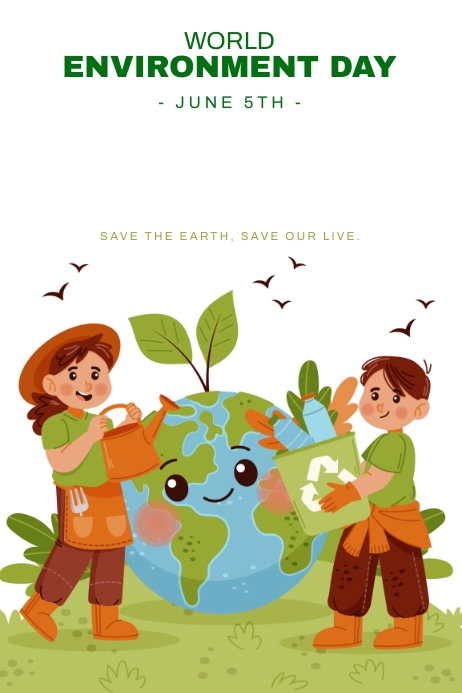 Environment day social media Template | PosterMyWall